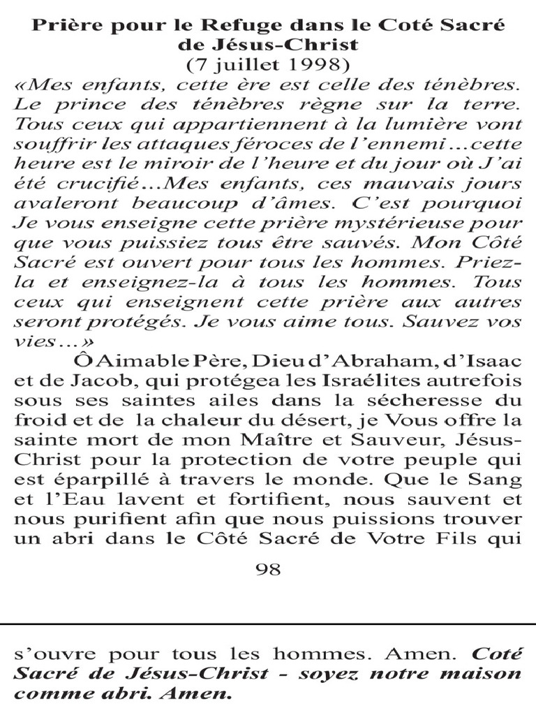 Prière | PDF