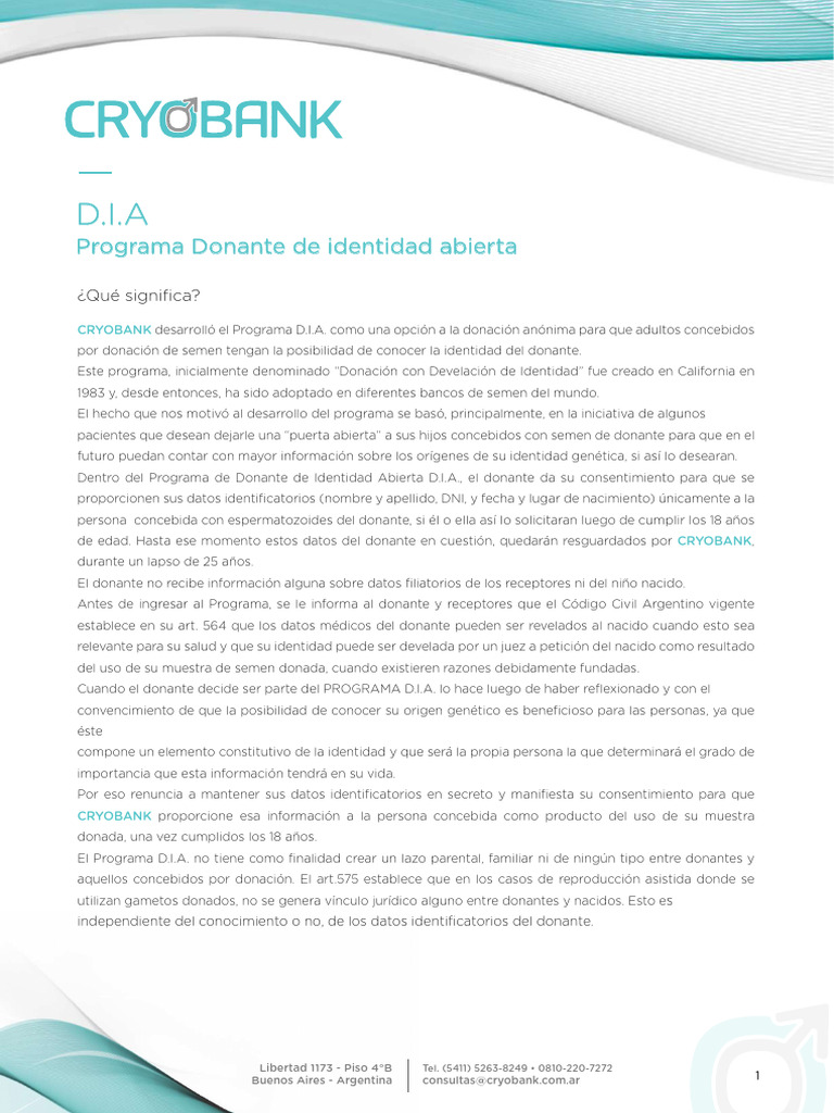 Documento Explicativo DIA - Comp | PDF