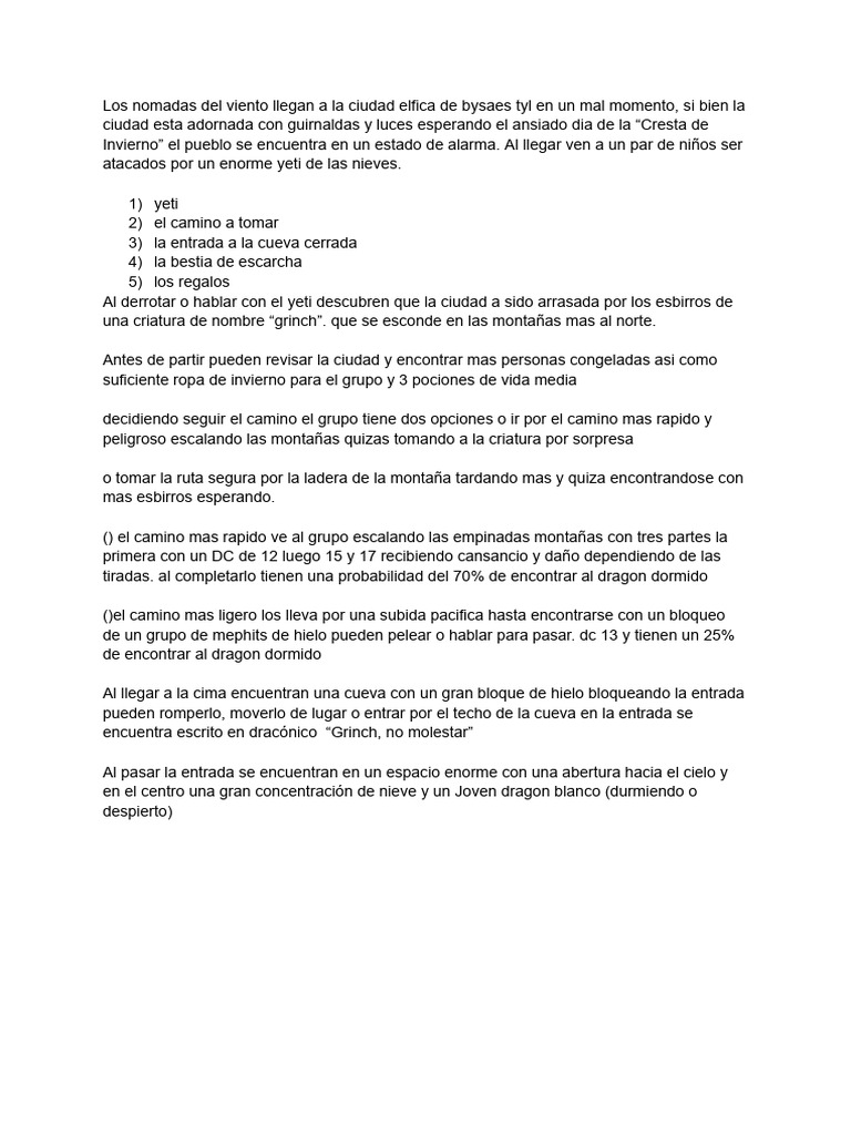 Navidad en Bysaes Tyl | PDF