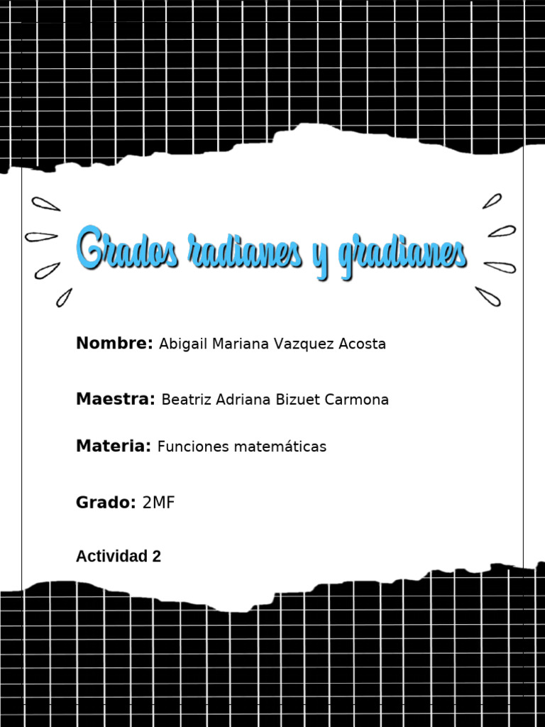 Conversión de Grados a Radianes y Gradianes | PDF | Números | Sistema ...