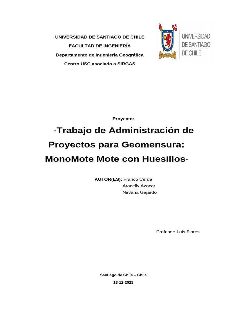 Administración_de_Proyects_Cerda_Azócar_Gajardo | PDF | Pequeñas y ...
