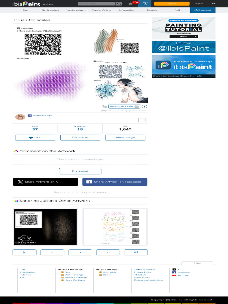 Brush for scales - ibisPaint | PDF