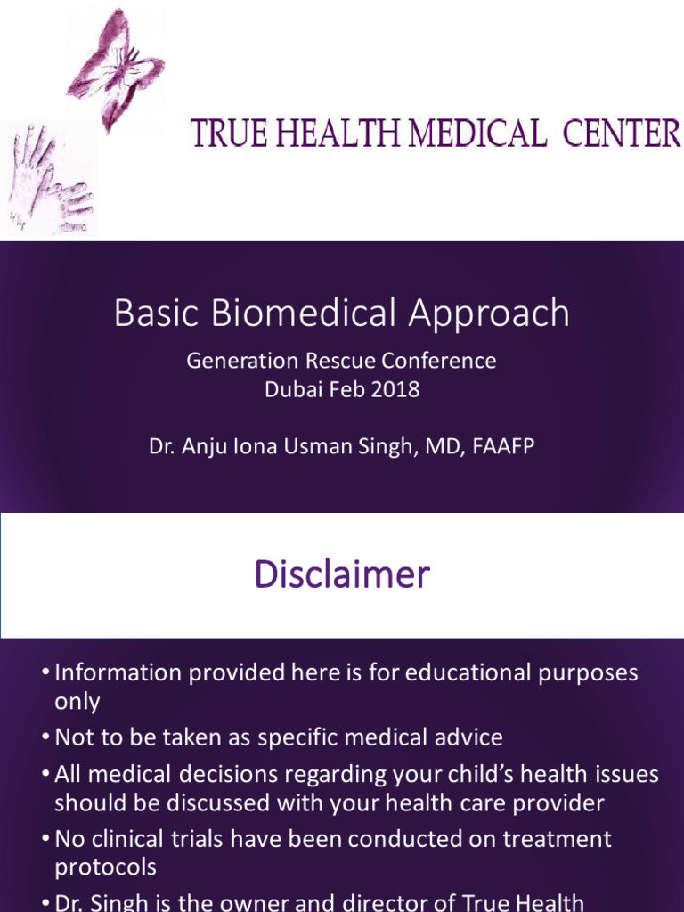 18-Basic-Biomedical-Approach - Anju Usman Autism | PDF | Antioxidant ...