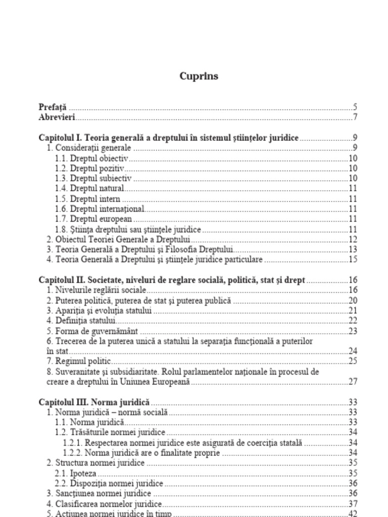 Teoria Generala A Dreptului, Ediția A II-a, Revazuta Și Adaugita | PDF