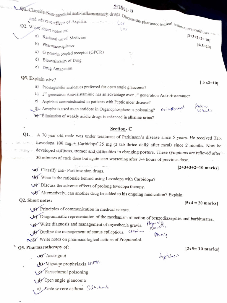 1st terminal mbbs 2nd proff- 2021 batch | PDF | Infection | Aspirin