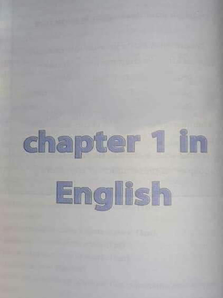 English Cours | PDF