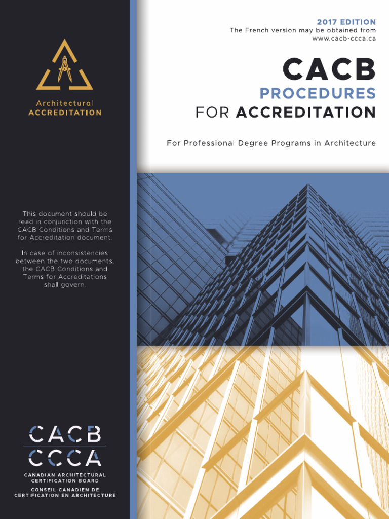 CACB Accreditation Process Overview | PDF | Professional Certification ...