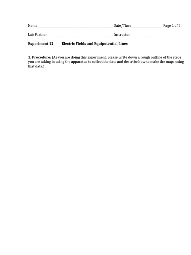 EF Worksheet | PDF