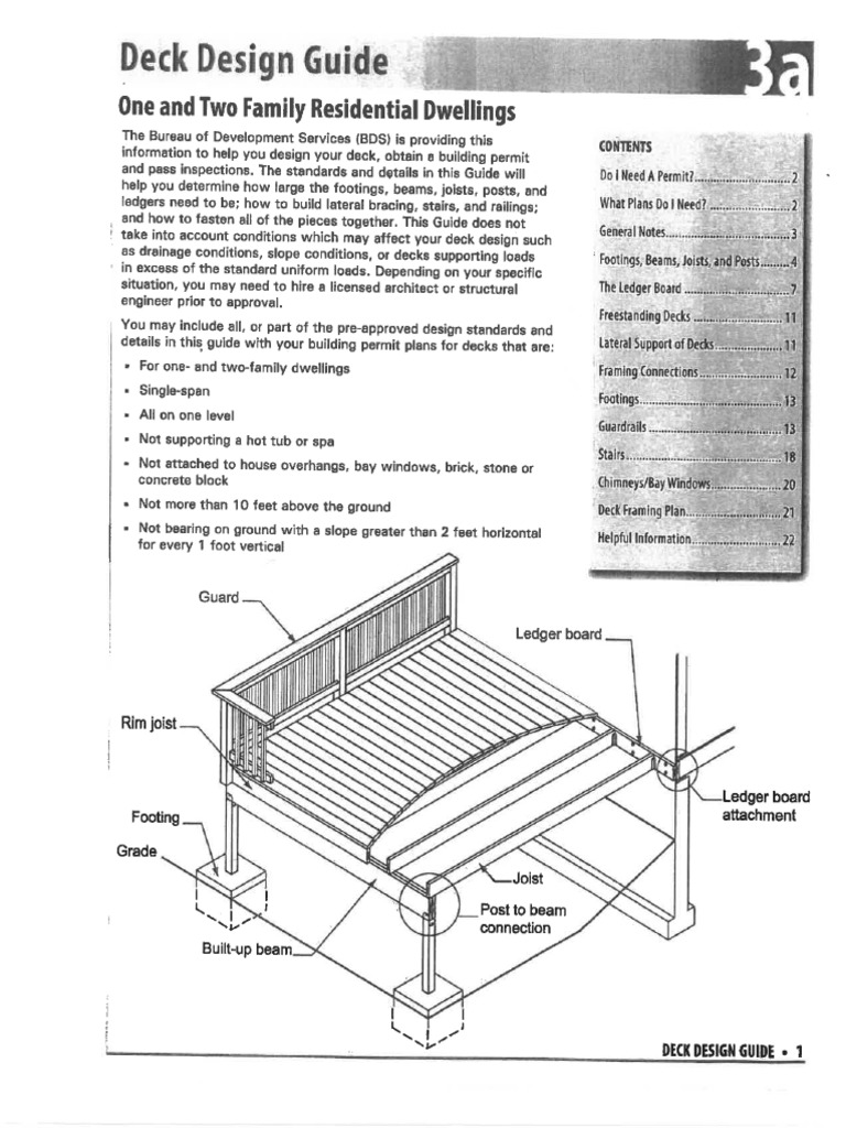 DECK DESIGN GUIDE | PDF