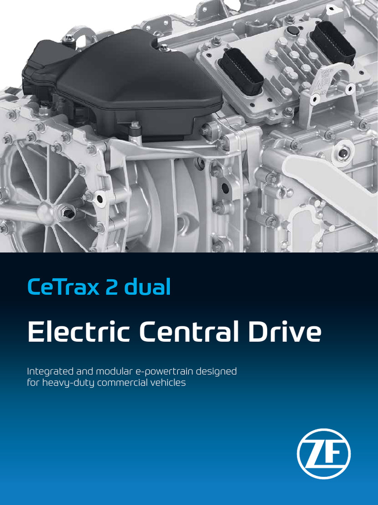 ZF CVS CeTrax 2 Dual CV FactSheet EN Lowres 04-2023 84286 | PDF | Electric Vehicle | Vehicles