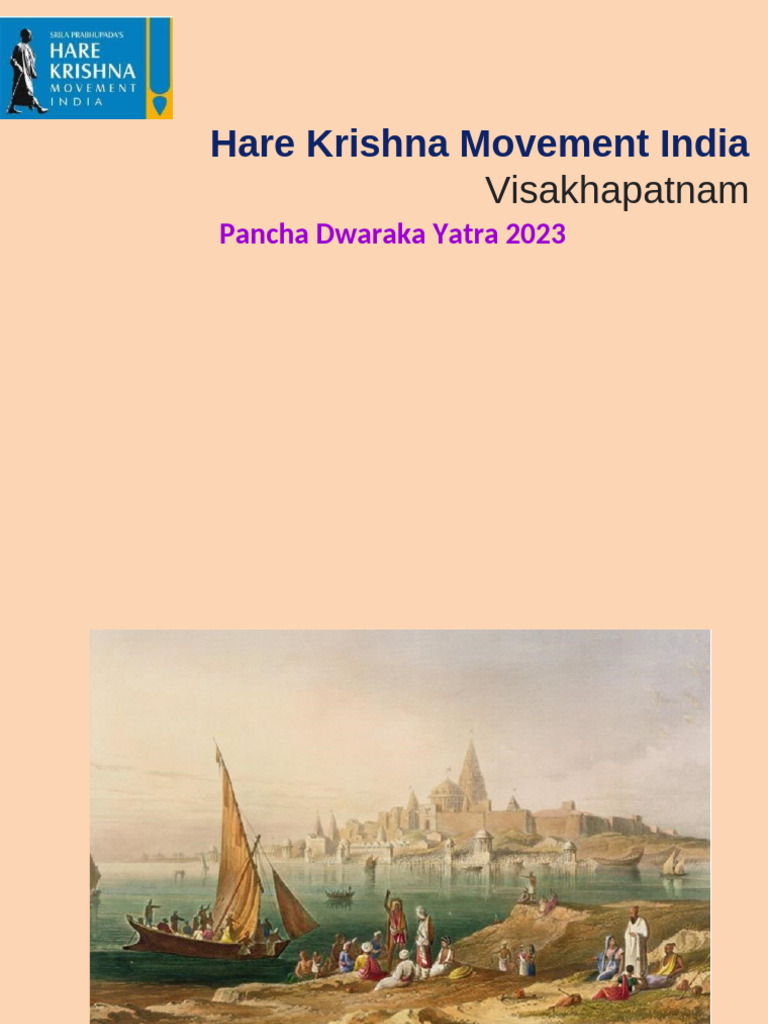 Pancha Dwaraka - Is A Spiritual Journey2023final | PDF