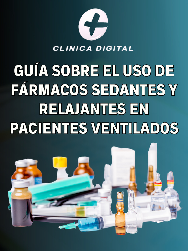 Uso de Sedantes y Relajantes en Ventilación | PDF | Benzodiazepinas ...