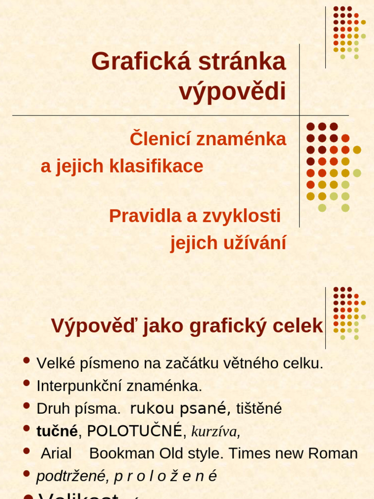 Grafická Stránka Výpovědi 18 | PDF