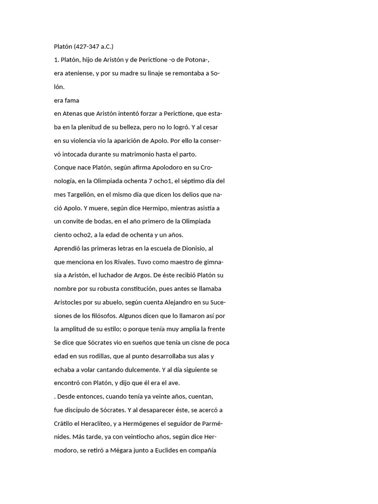 filolao | PDF | Platón | Diálogos Socráticos