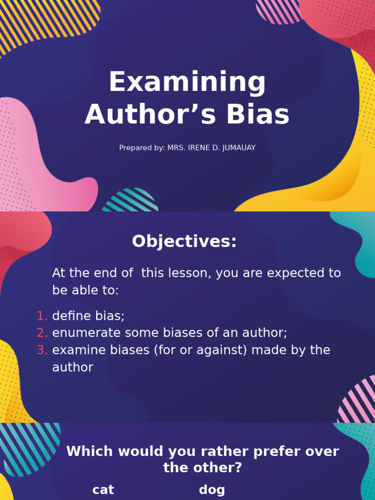 3RD QUARTER MELC 11 Examining Authors Bias 1 | PDF | Planets | Sun