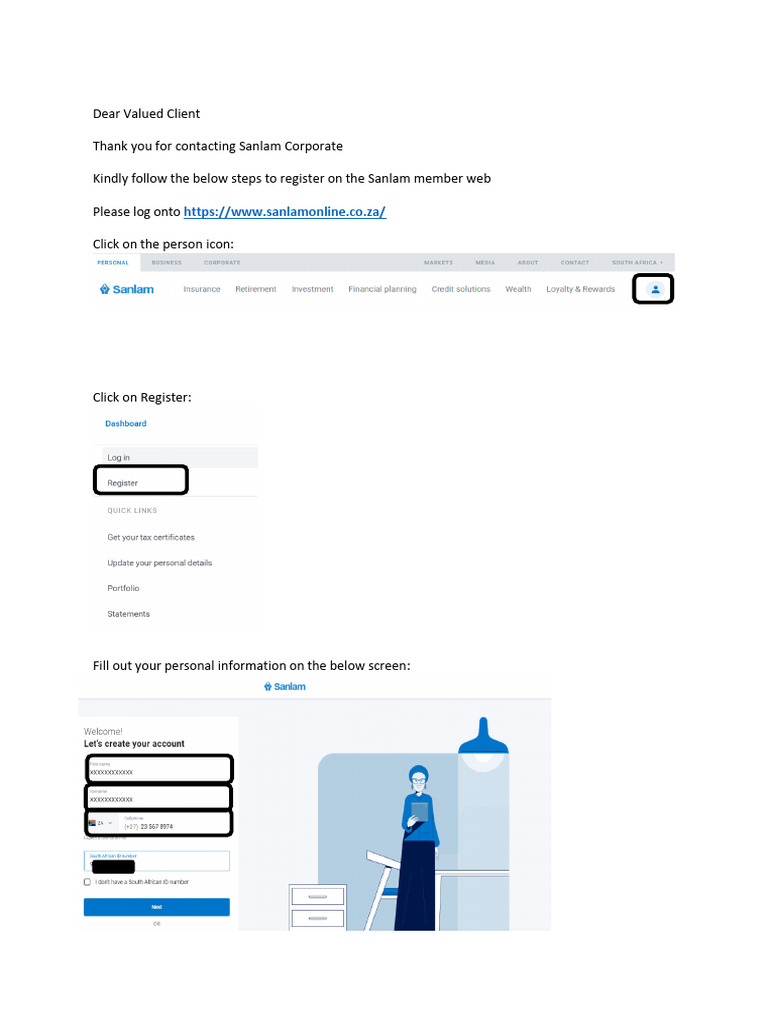 Member Step by Step Registration Guide 2024 | PDF