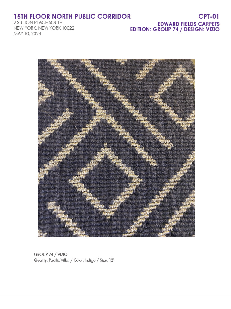 SPECIFICATION BOOKLET_21-169_FFE_PUBLIC CORRIDOR_CPT-01 | PDF