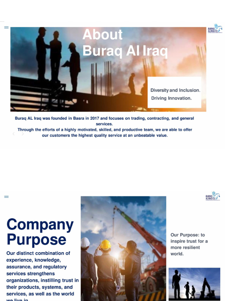 Buraq Al Iraq Company Profile | PDF