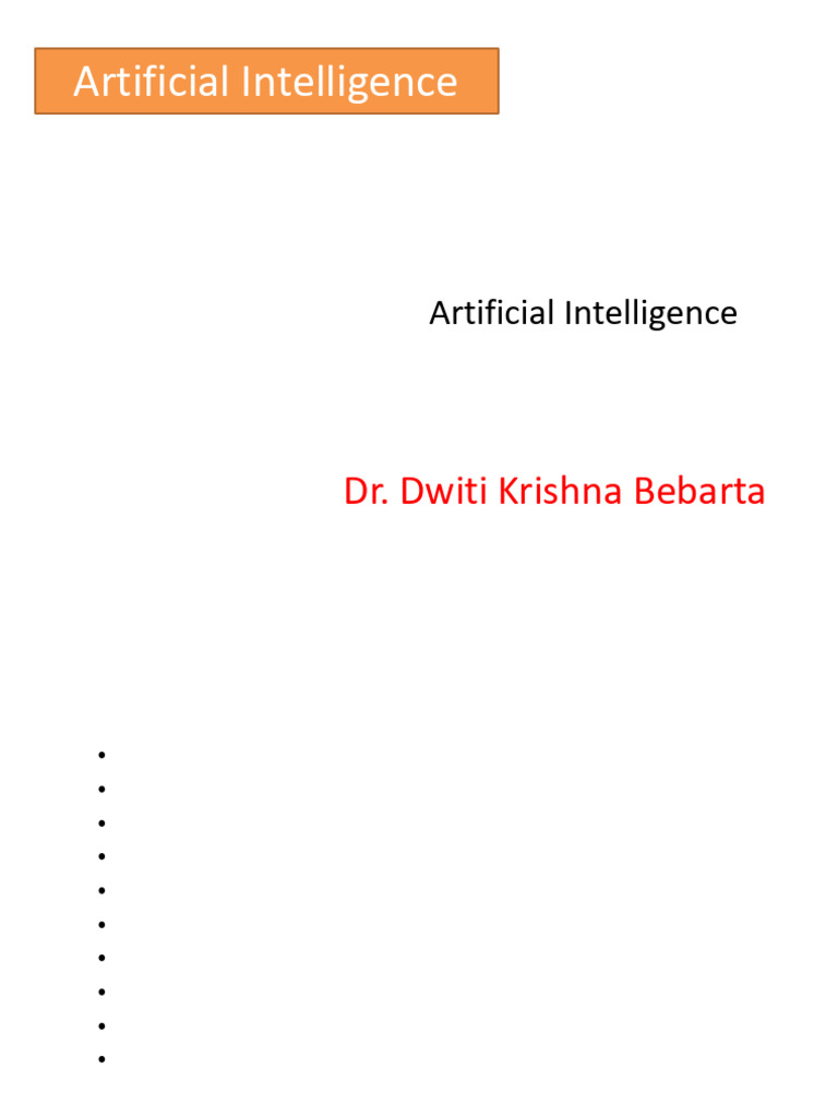 ai 1 | PDF | Artificial Intelligence | Intelligence (AI) & Semantics