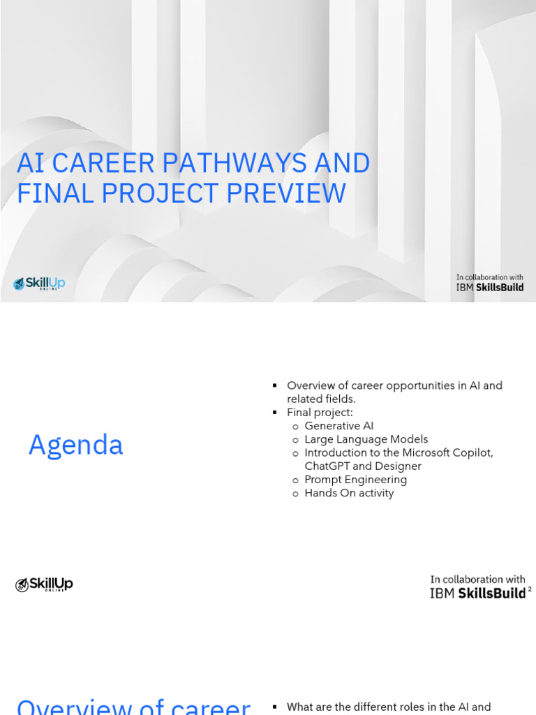 SkillUp - AI Fundamentals Session 4 - 9th July 2024 | PDF | Artificial Intelligence ...