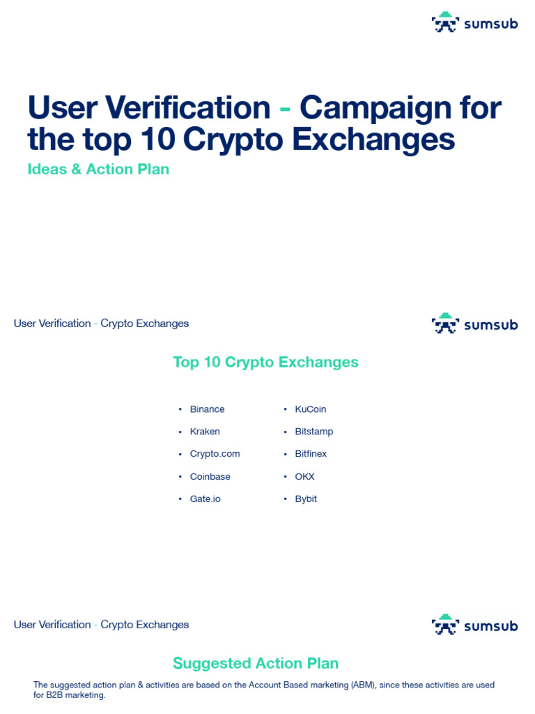 Sumsub Crypto | PDF | Mass Media | Computer Mediated Communication