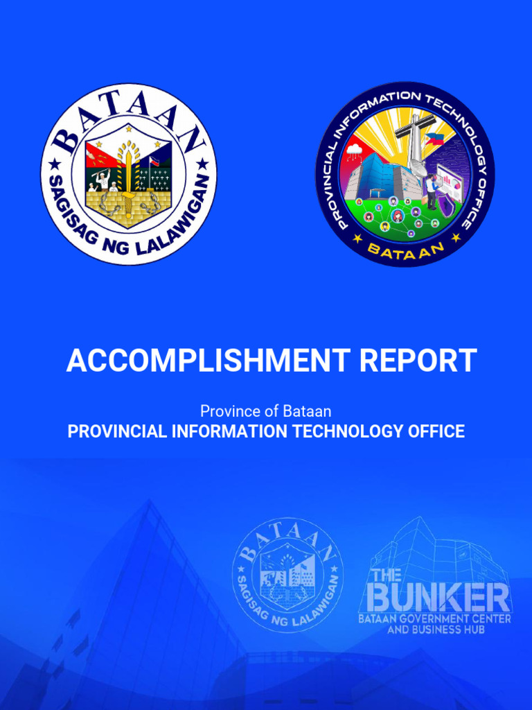 PITO Accomplishment Report | PDF | Information Technology | Computing