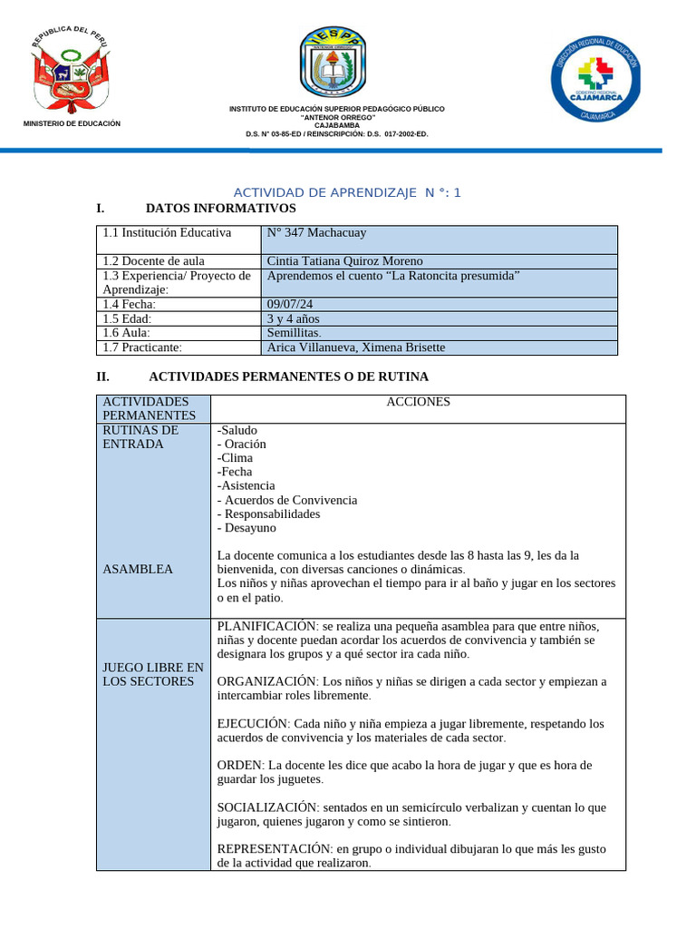Teatro de Sombras El Último Árbol de Capulí | PDF | Aprendizaje | Teoría del aprendizaje (educación)