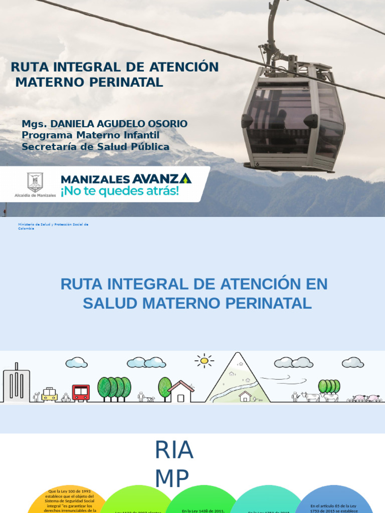 Ruta Materno Perinatal | PDF | El embarazo | Periodo posparto