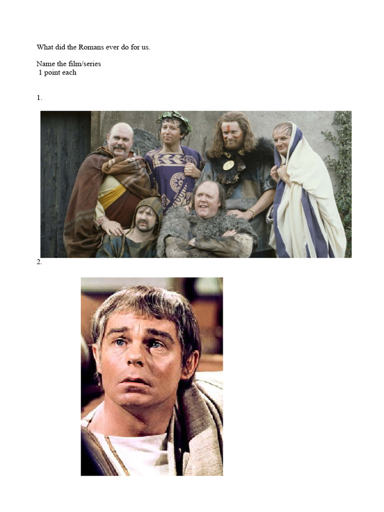 What Did The Romans | PDF