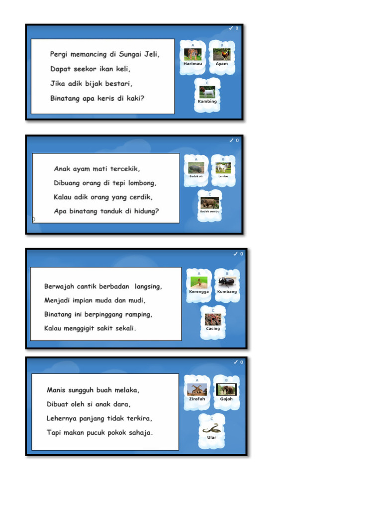 Permainan Bahasa | PDF