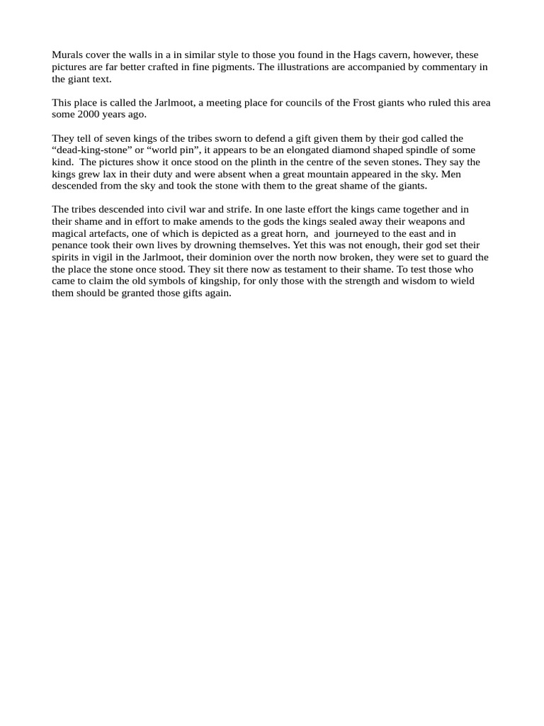 Jarlmoot Murals | PDF