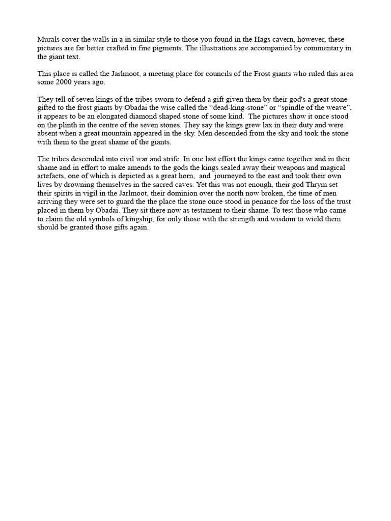 Jarlmoot Murals | PDF