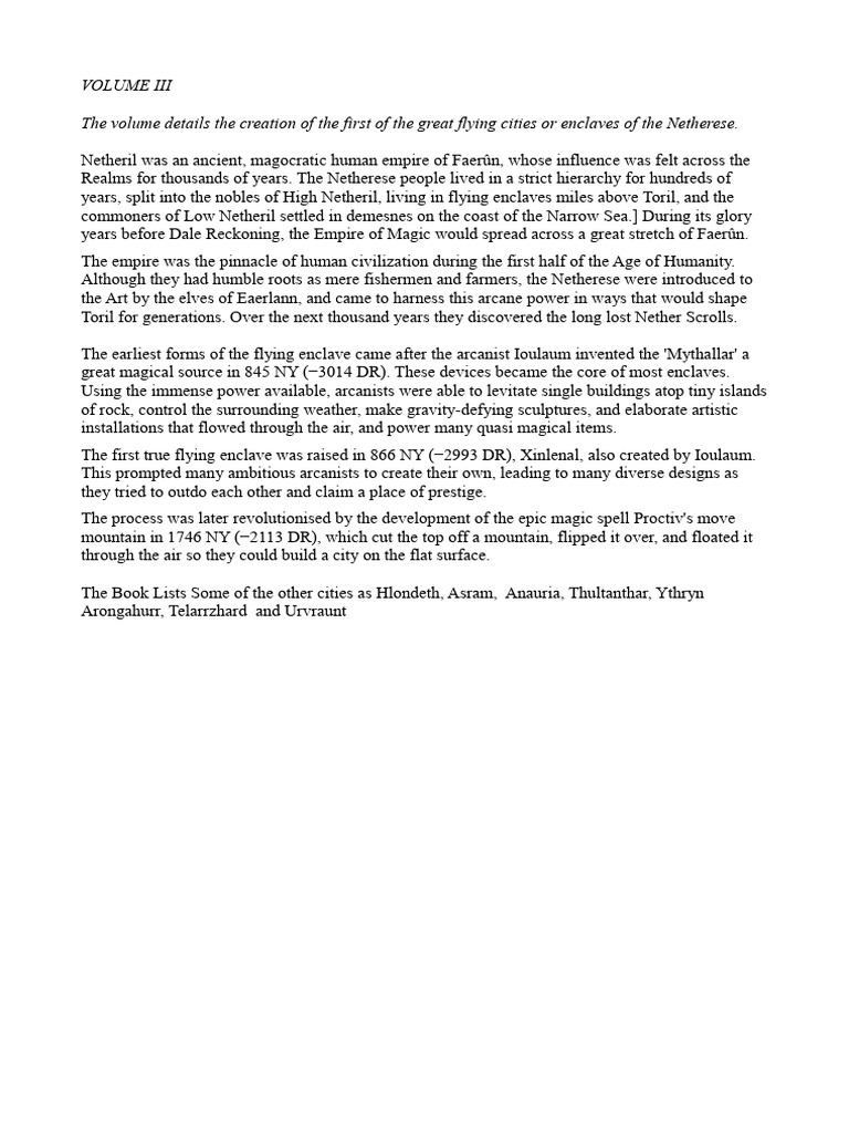 History of The Empire Volume III | PDF