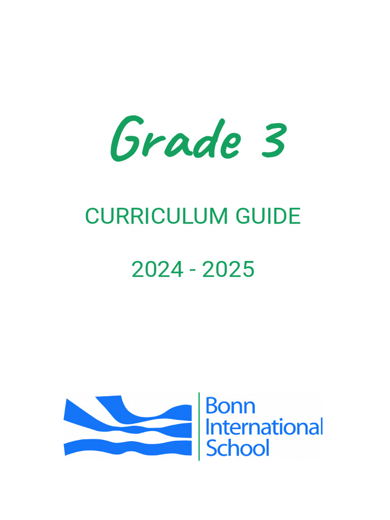 Grade 3 Curriculum Guide | PDF | Educational Assessment | Inquiry Based ...