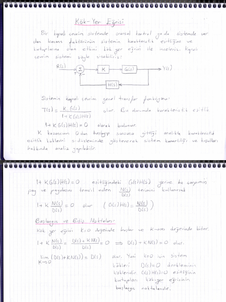 ME 303 - Cheat Sheet #8 - Root Locus | PDF