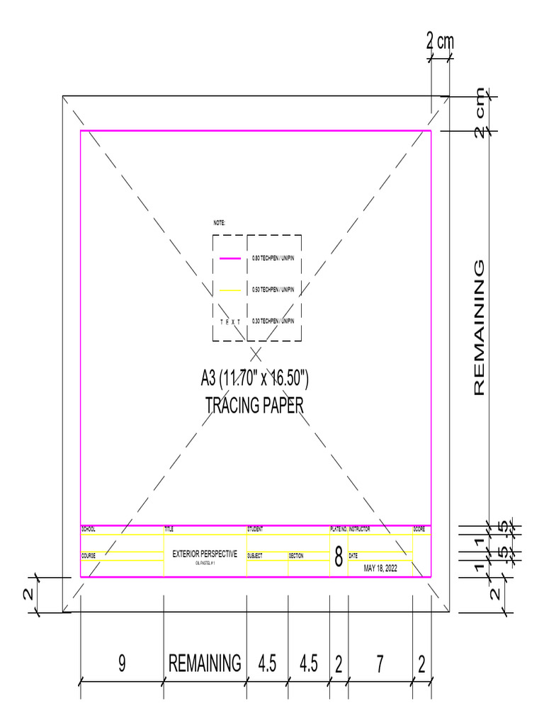 A3 Tracing Paper Reference | PDF