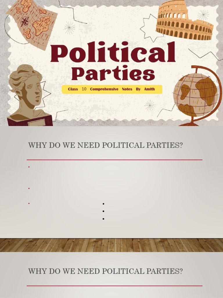 Political Parties Notes by Amith | PDF | Political Parties | Political ...