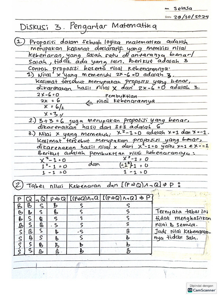 Nuri Puspasari 048442602 - Diskusi 3 Pengantar Matematika | PDF
