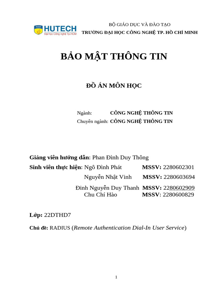 Nhom 2 BMTT | PDF