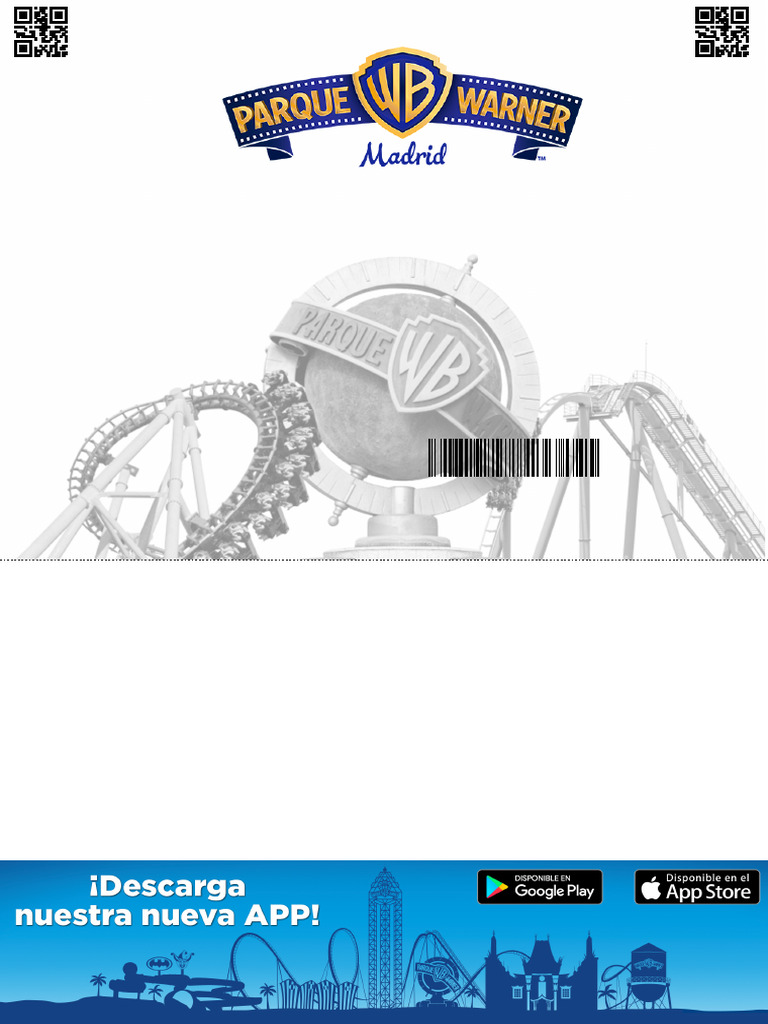 Entradas Parque Warner: Condiciones y Uso | PDF | Invalidez
