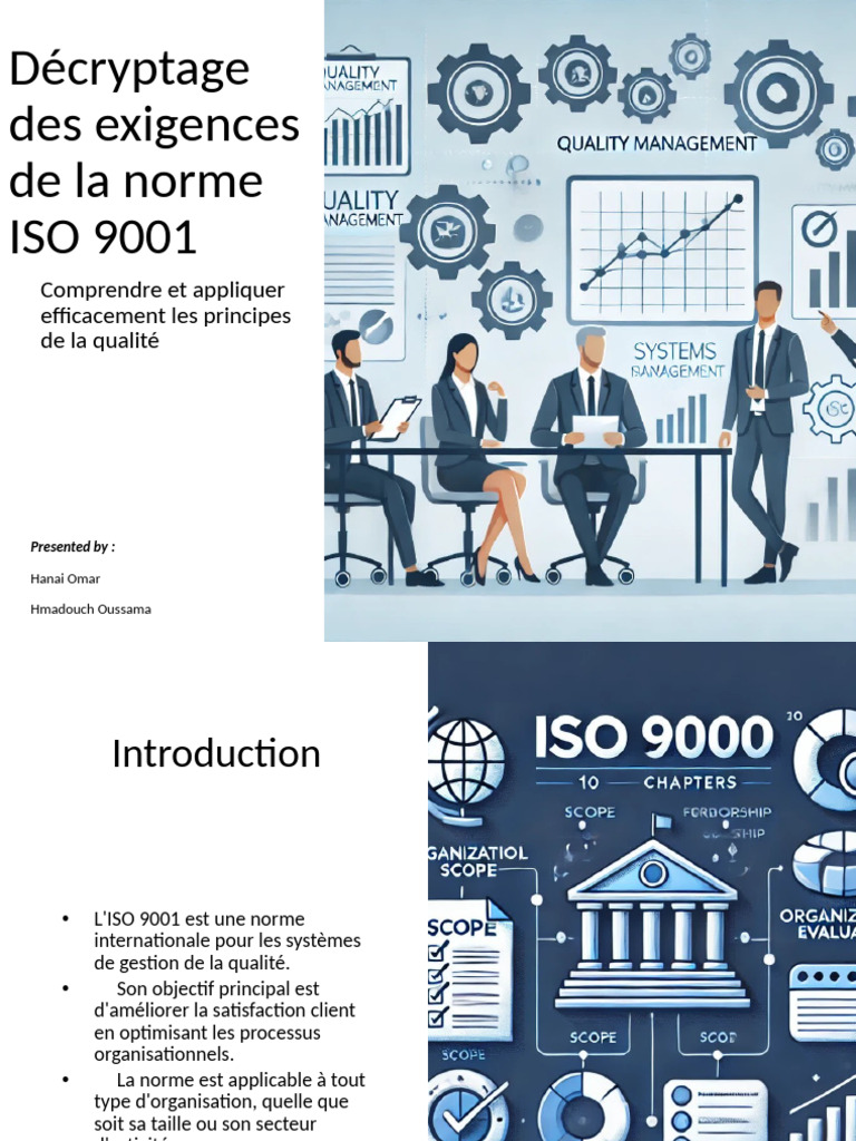 Exigences de la norme ISO 9001 | PDF | Management de la qualité | Business