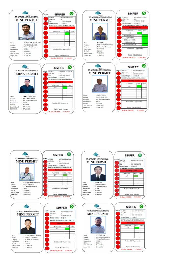Simper Pt. Air To MGM Cetak | PDF