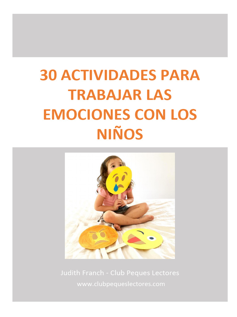 30 Actividades Educación Emocional | PDF | Las emociones | Amor