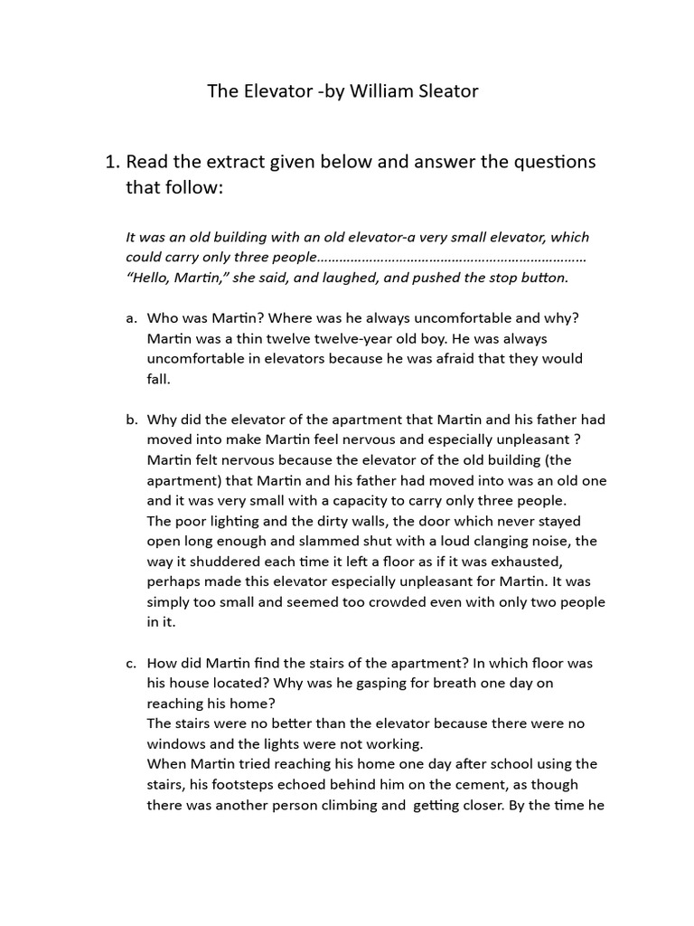 8774a19e-49a9-4c18-98b2-f9c228aa52c1_TheElevator-notes.docx | PDF ...