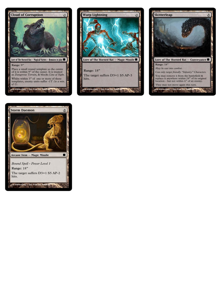 Lore of The Horned Rat | PDF