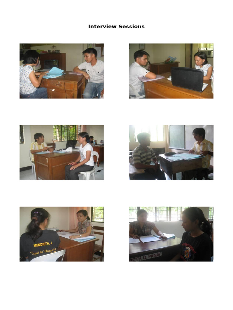 Interview Sessions | PDF