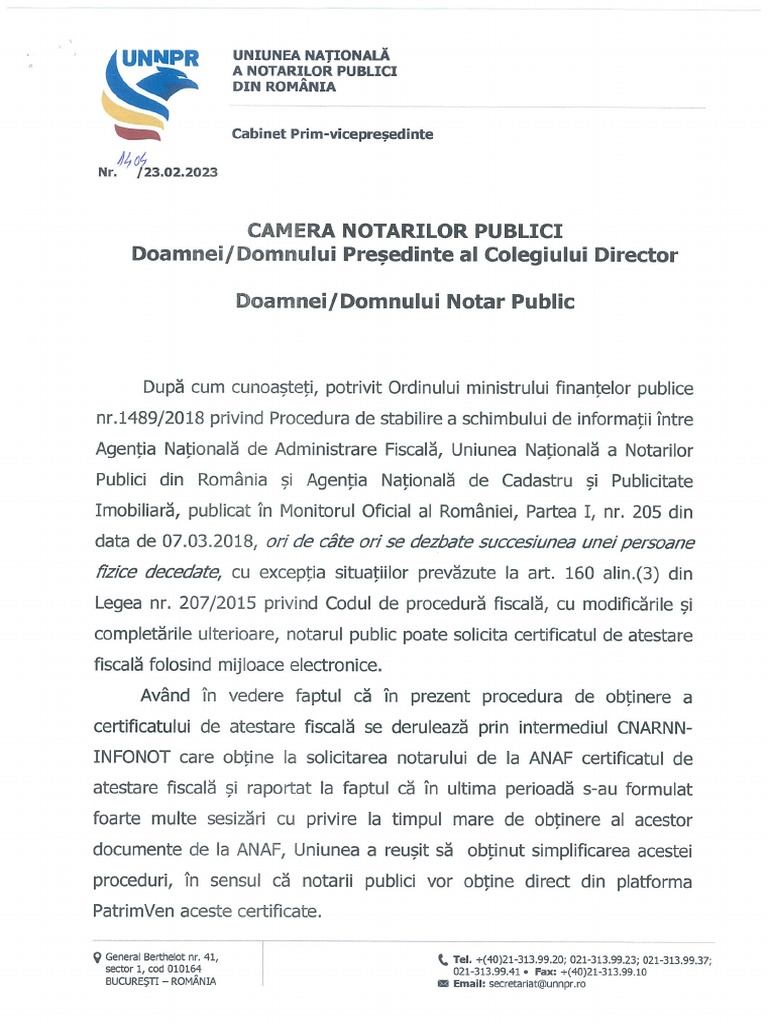 1404 Circulara | PDF