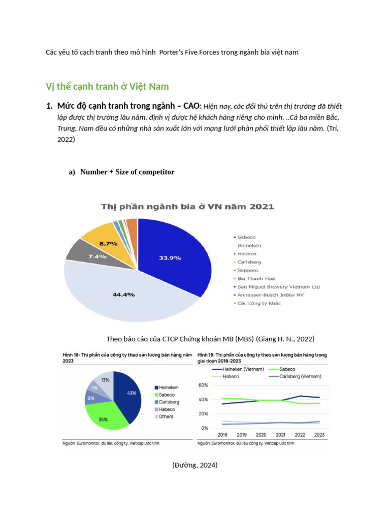 Research Theo Mô Hình Porter | PDF