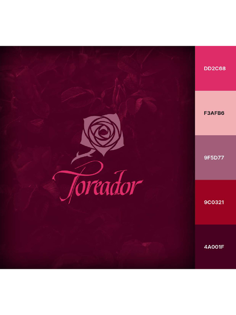 Vampiro A Mascara - Paleta de Cores Clã Toreador | PDF